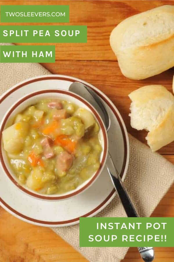 Split Pea Soup with Ham | A Simple and Hearty Soup - TwoSleevers