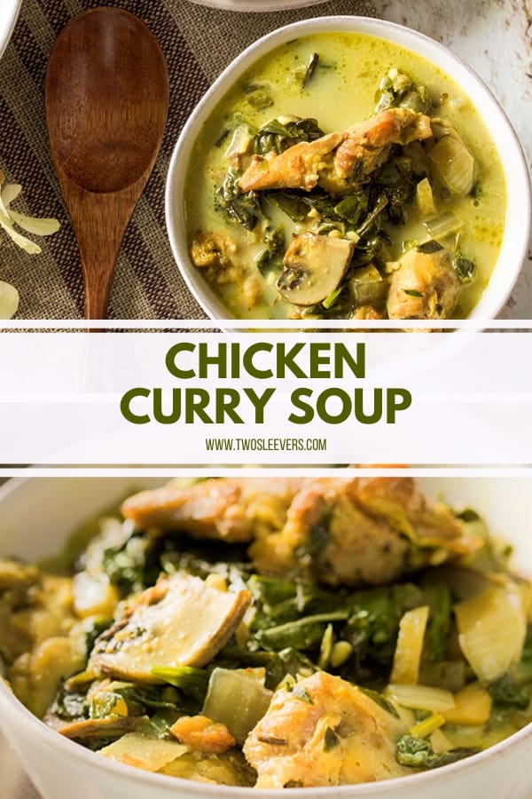 Chicken Curry Soup | Instant Pot Chicken Curry Soup Recipe