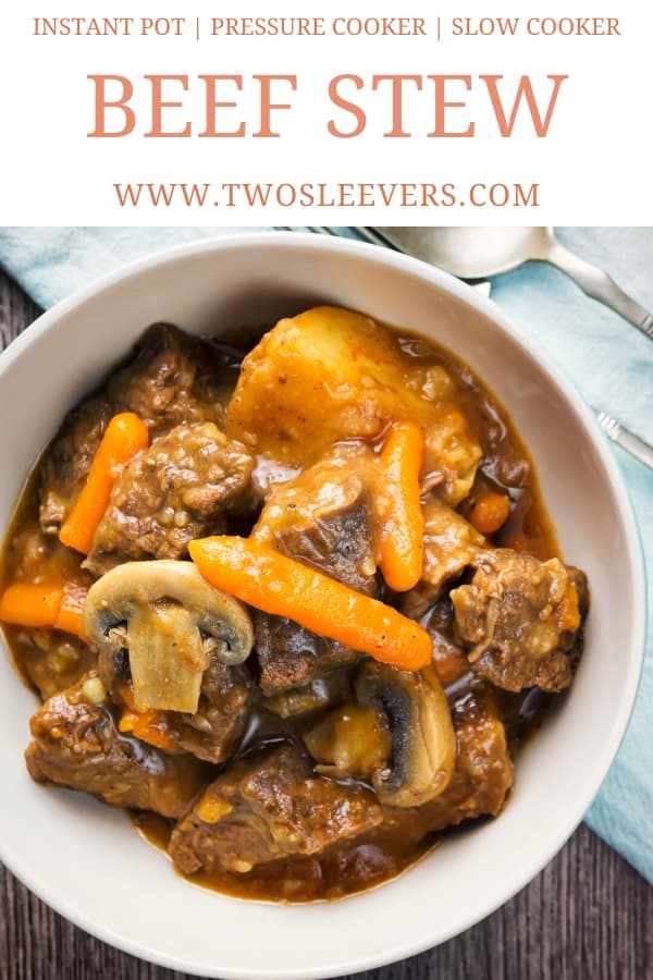 Pressure Cooker Beef Stew Recipe | Easy Instant Pot Beef Stew