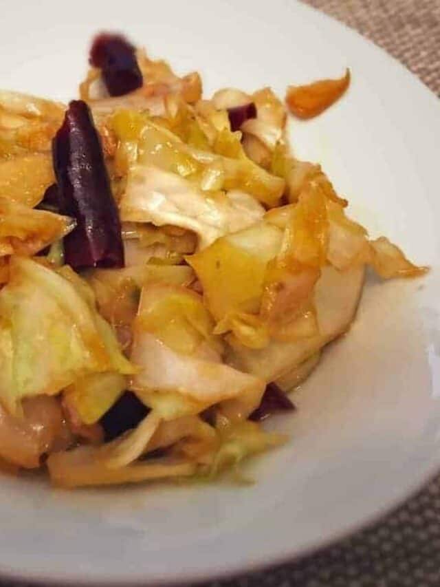 SZECHUAN CABBAGE | SPICY CABBAGE RECIPE - TwoSleevers