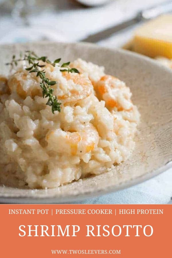 Shrimp Risotto | Instant Pot Shrimp Risotto Recipe