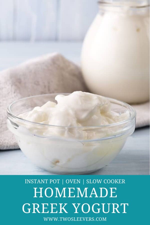 Homemade Greek Yogurt | Creamy, High in Protein and Preservative Free!