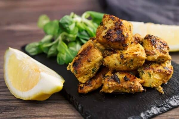 Indian Chicken Tikka Bites | Low Carb Tikka Kabobs