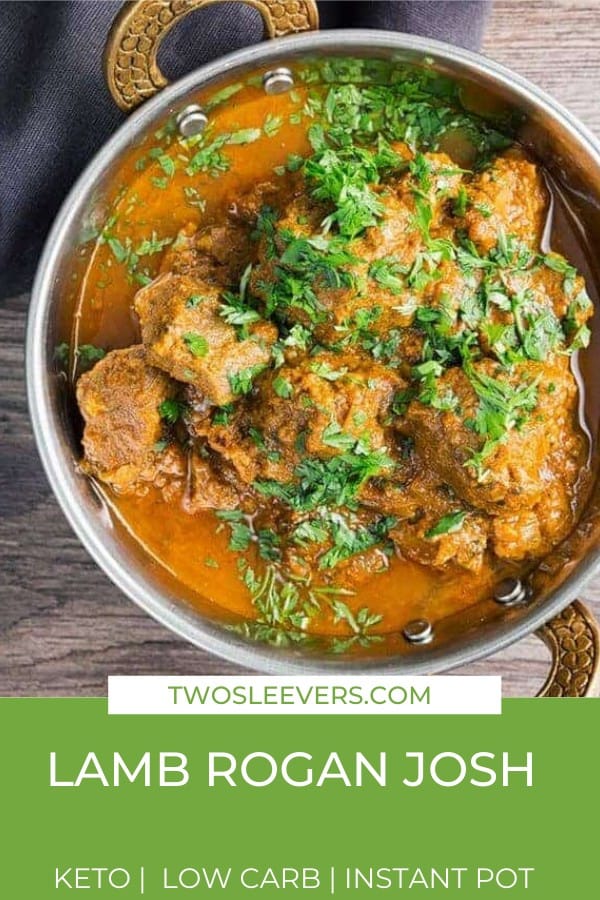 Lamb Rogan Josh | Instant Pot Lamb Curry