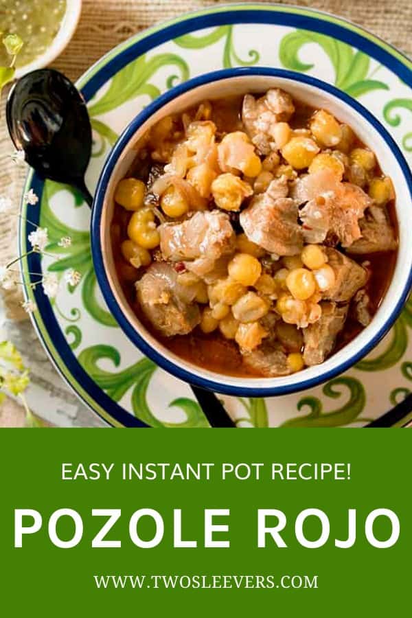 Pozole Rojo | Easy Instant Pot Pork Posole Recipe