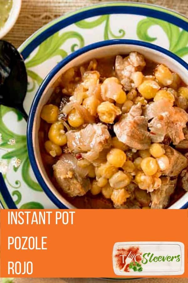 Pozole Rojo | Easy Instant Pot Pork Posole Recipe