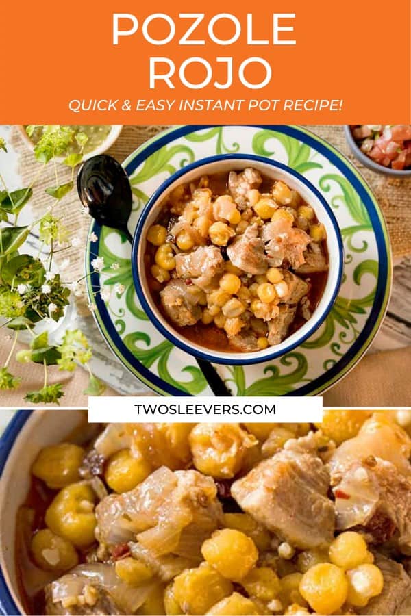 Pozole Rojo | Easy Instant Pot Pork Posole Recipe