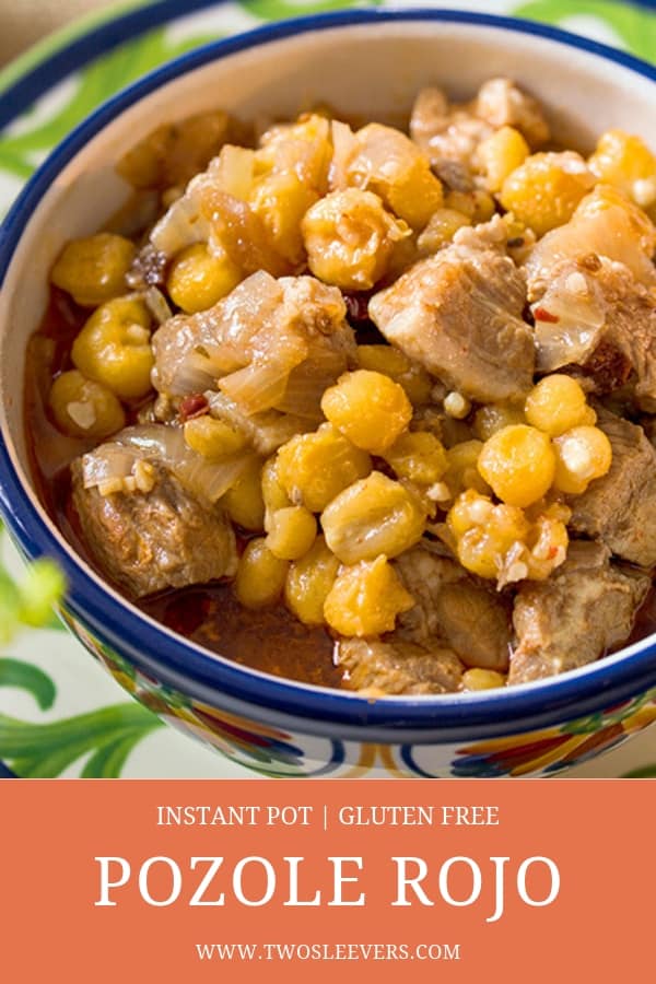 Pozole Rojo | Easy Instant Pot Pork Posole Recipe