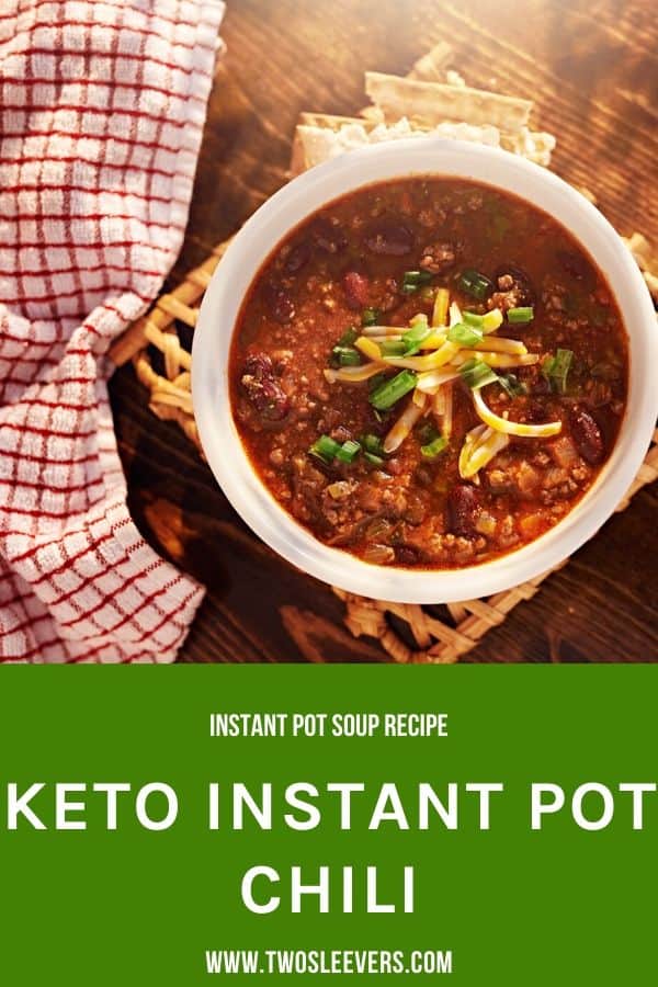 Keto Instant Pot Chili | Authentic Chili In Less Than 30 Minutes!