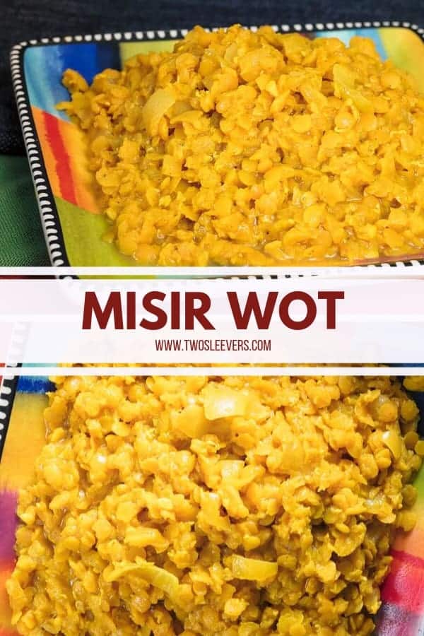 Misir Wot | A Delicious Ethiopian Lentil Stew | TwoSleevers.com