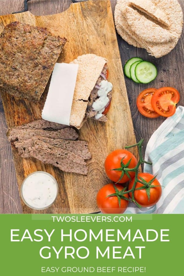 Gyro Meat Recipe | Make Greek gyro meat at home!