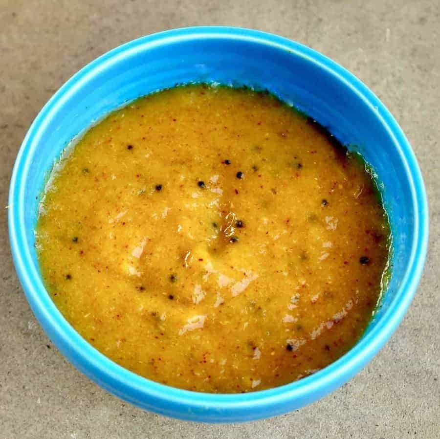 Indian No Cook Raw Mango Onion Chutney - TwoSleevers