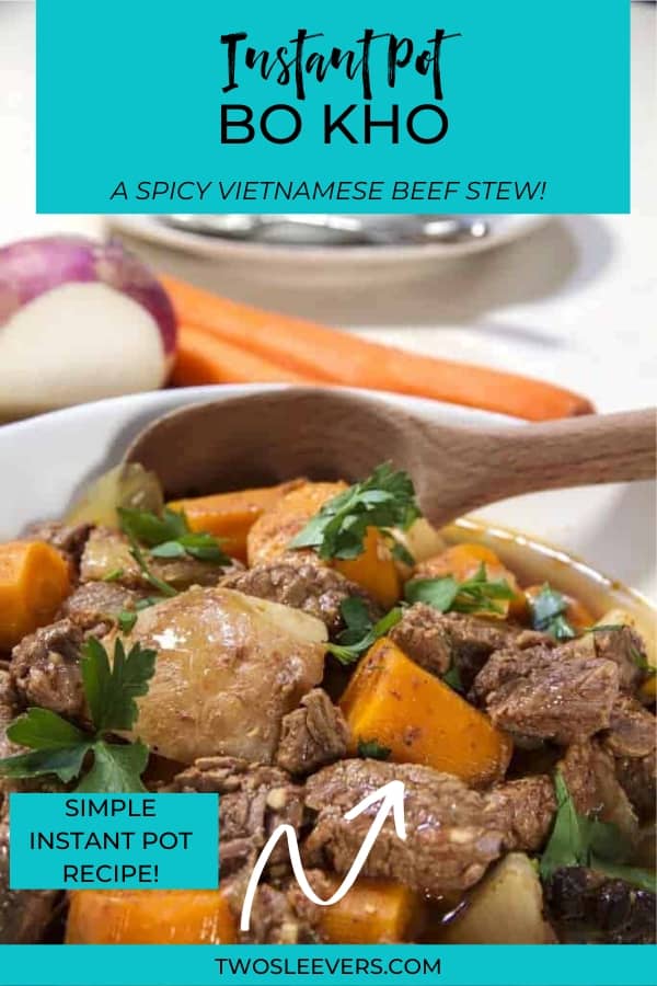 Instant Pot Bo Kho | Spicy One-Pot Vietnamese Beef Stew