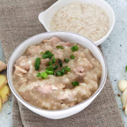 Instant Pot Chicken Congee | Dump And Cook In Your Pressure Cooker!