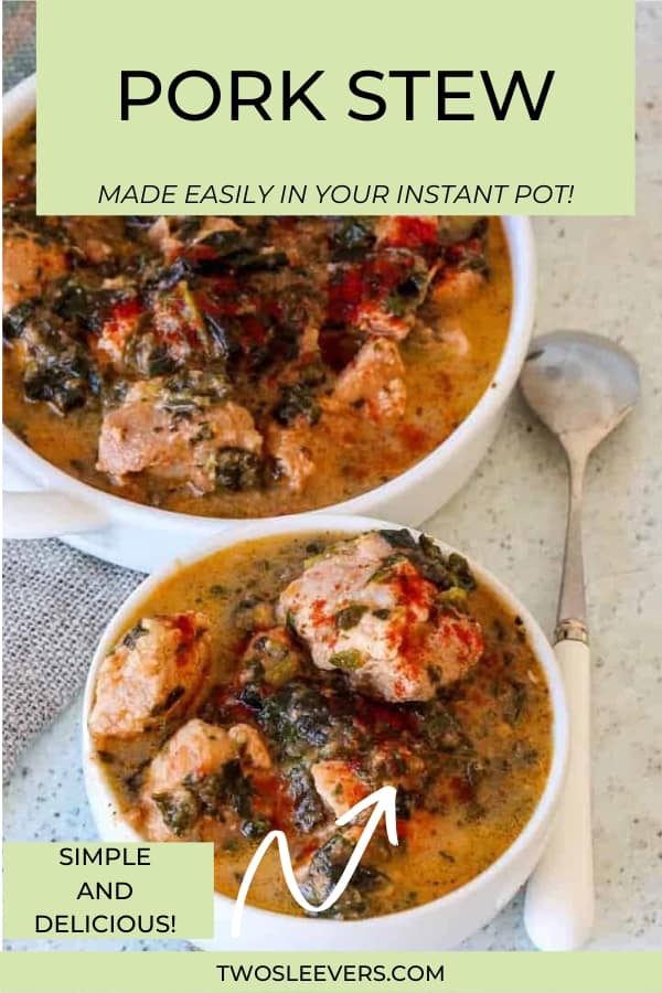 Pork Stew Recipe | Easy Instant Pot Pork Stew