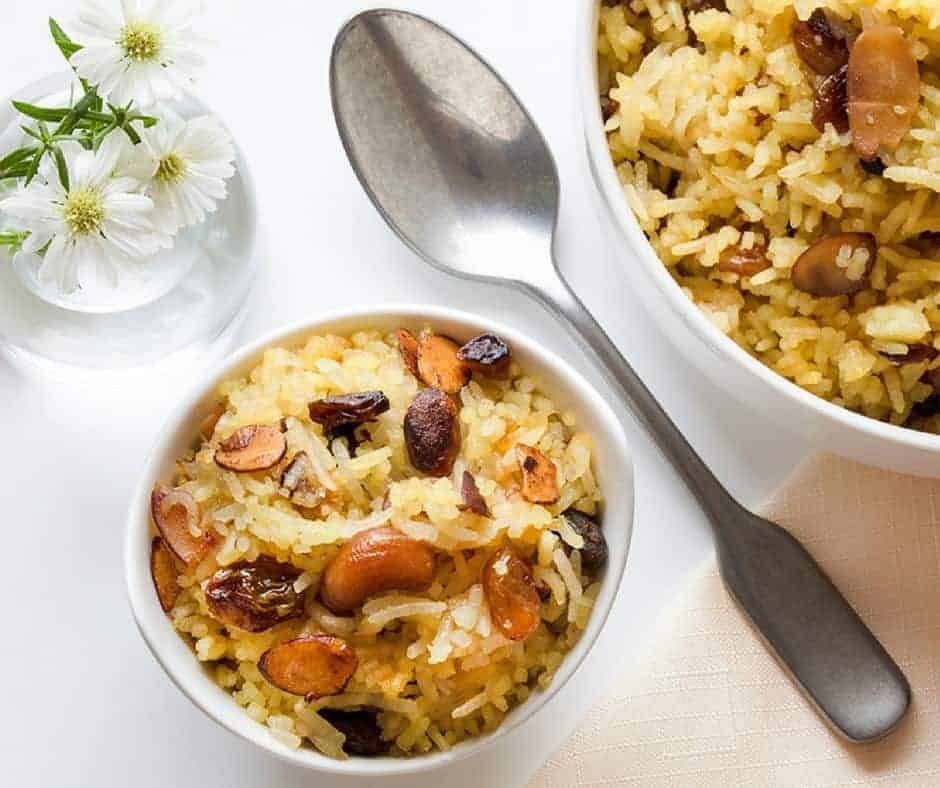 Pakistani Zarda Sweet Rice | Made quickly in the Instant Pot!