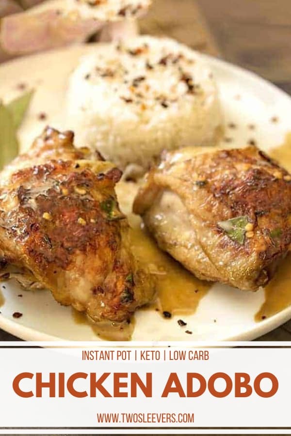 Instant Pot Chicken Adobo Recipe | Easy Filipino Chicken