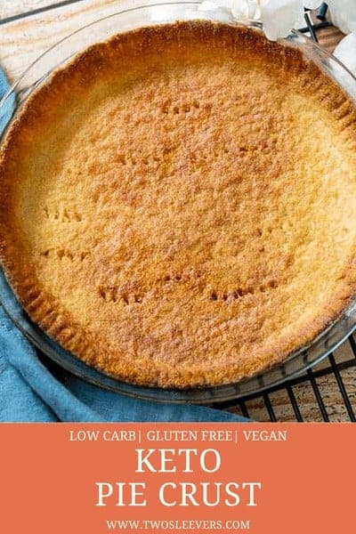 Keto Pie Crust | Easy Low Carb Pie Crust Recipe - TwoSleevers