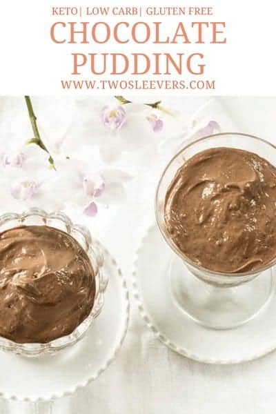 Chocolate Keto Pudding | Low Carb Pudding Your Whole Family Will Love