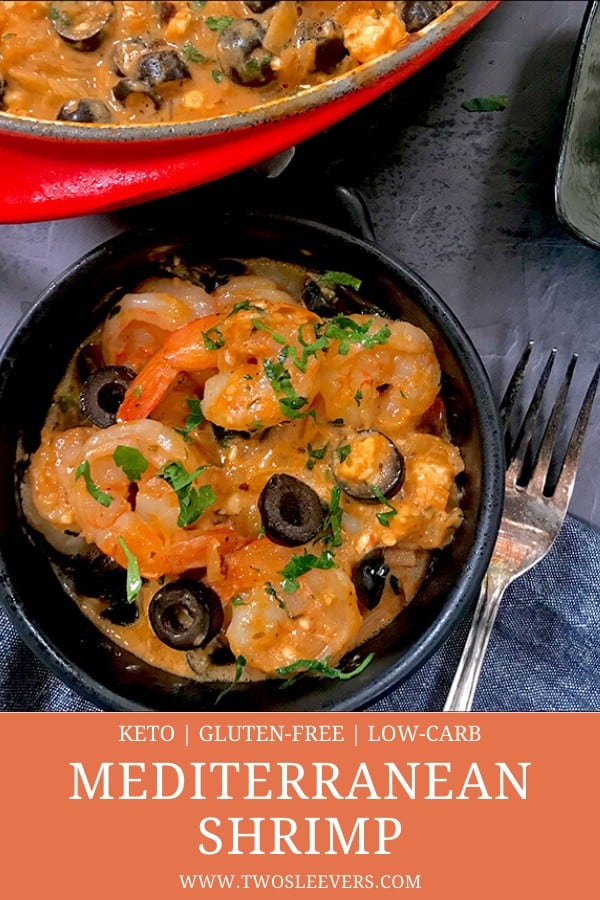 Mediterannean Shrimp with Feta Cheese and Olives