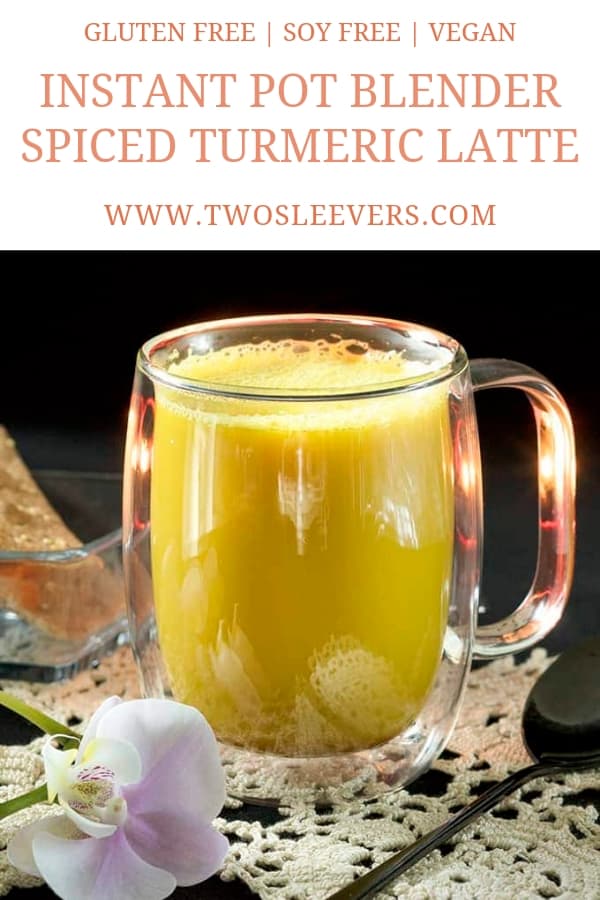 Instant Pot Ace Blender Spiced Turmeric Latte | Instant Pot Blender ...