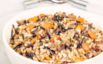 Wild Rice Instant Pot Recipe | Wild Rice Pilaf | Crazy Easy Rice Side Dish!