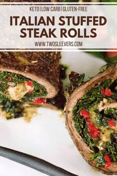 Air Fryer Steak Rolls | Italian Stuffed Steak Roll Recipe
