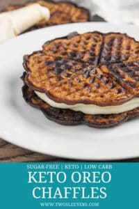 Keto Oreo Chaffle Recipe + Video – TwoSleevers