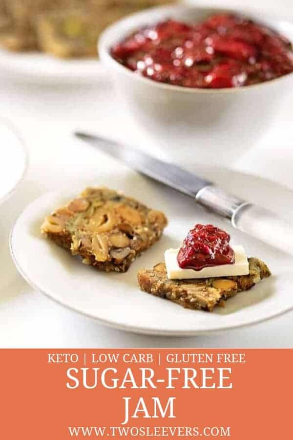 Sugar Free Jam | No Pectin Jam Recipe | TwoSleevers