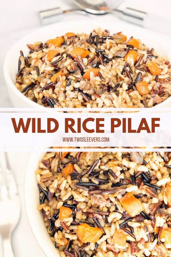 Wild Rice Instant Pot Recipe | Wild Rice Pilaf | Crazy Easy Rice Side Dish!