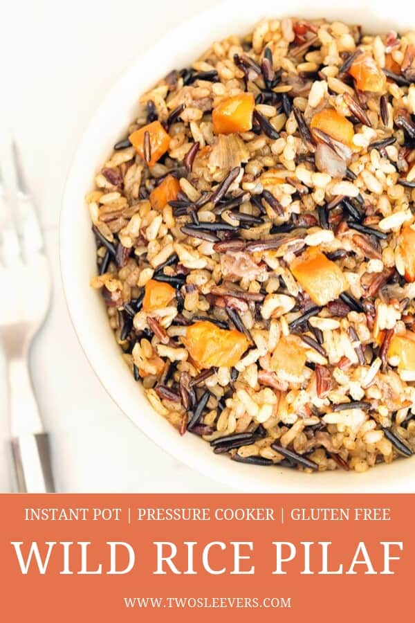 Wild Rice Instant Pot Recipe | Wild Rice Pilaf | Crazy Easy Rice Side Dish!