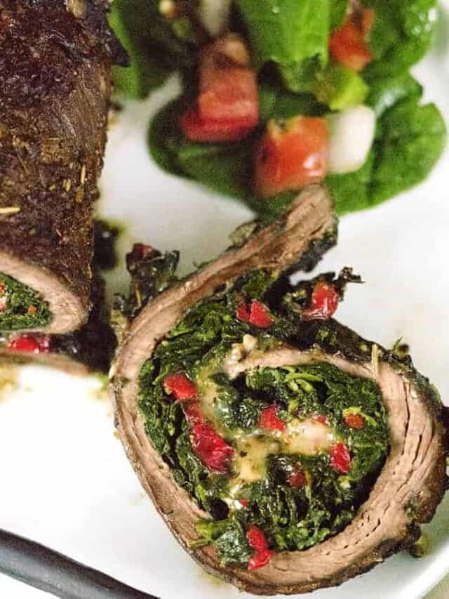 ITALIAN STUFFED STEAK ROLLS - TwoSleevers