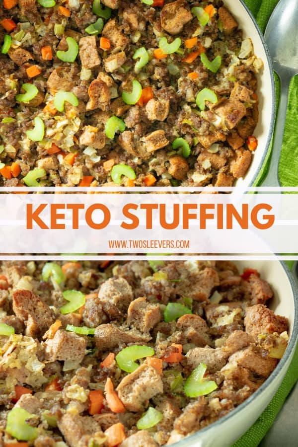 Keto Stuffing | Tasty, Low Carb and Gluten Free! | TwoSleevers