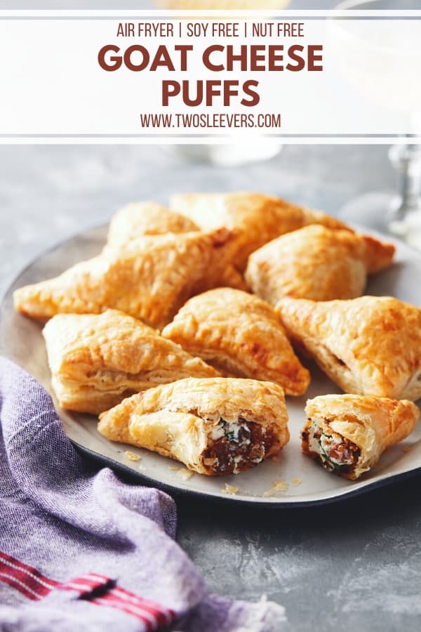 Goat Cheese Puffs | Simple, Quick and Elegant Appetizer! - TwoSleevers