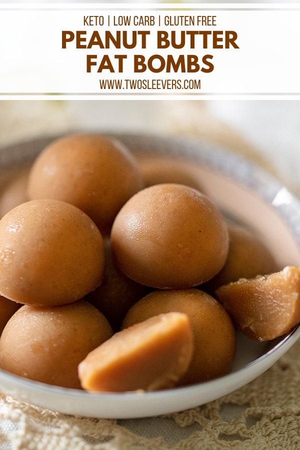 Peanut Butter Fat Bombs | Homemade Keto Fat Bombs