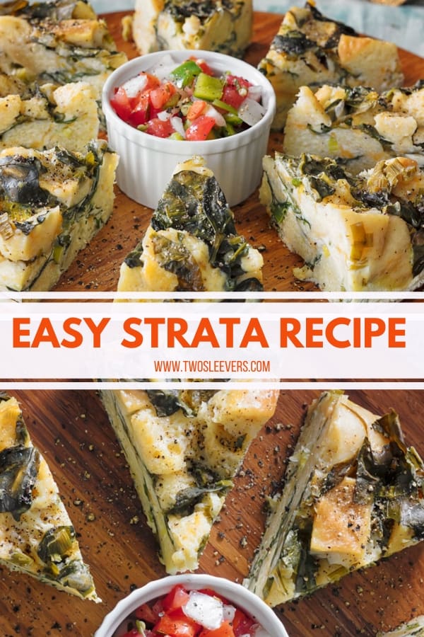 Easy 6 Ingredient Strata Recipe | Instant Pot Breakfast Casserole
