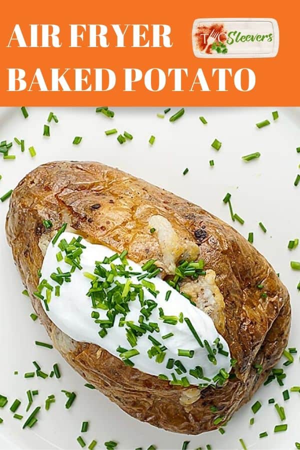 Foolproof Air Fryer Baked Potatoes | Easy air fryer baked potato recipe