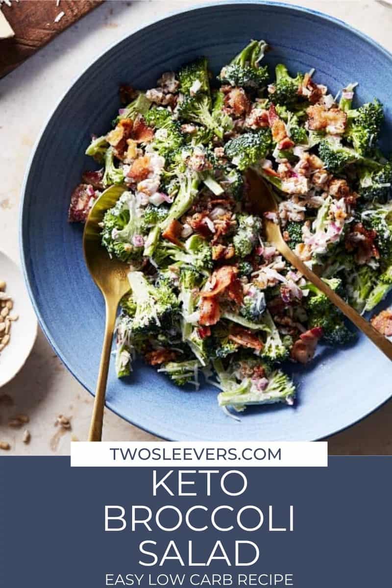 Keto Broccoli Salad | Low Carb Broccoli Salad Recipe