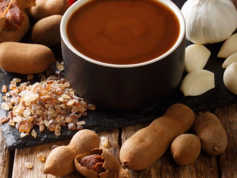 5 minute Tamarind Sauce or Glaze | Easy Tamarind Chutney - TwoSleevers