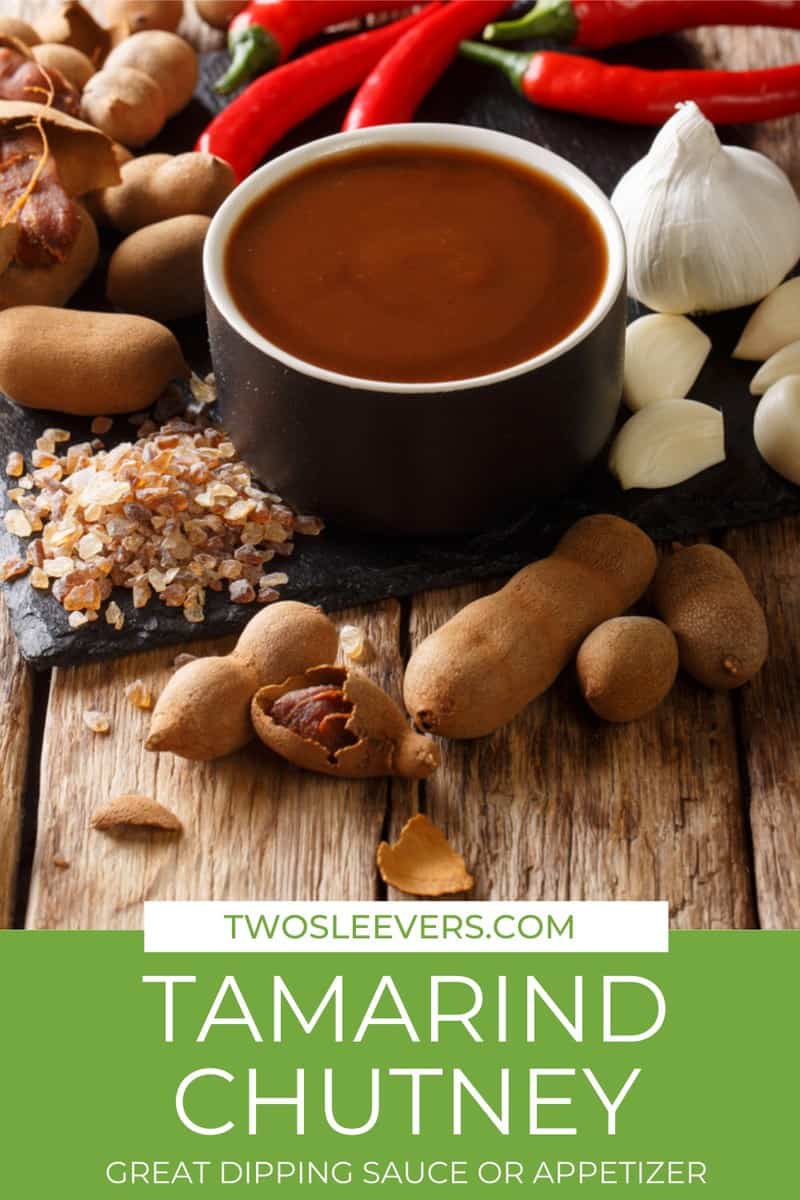5 minute Tamarind Sauce or Glaze | Easy Tamarind Chutney - TwoSleevers