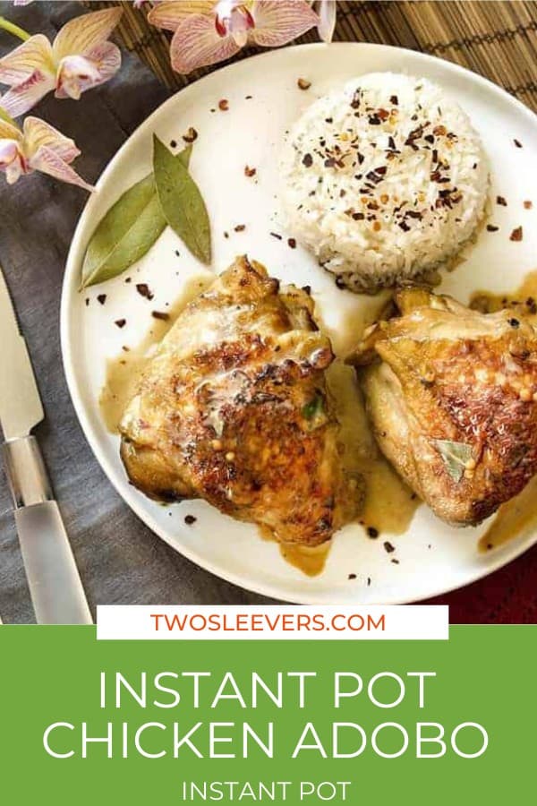 Instant Pot Chicken Adobo Recipe | Easy Filipino Chicken