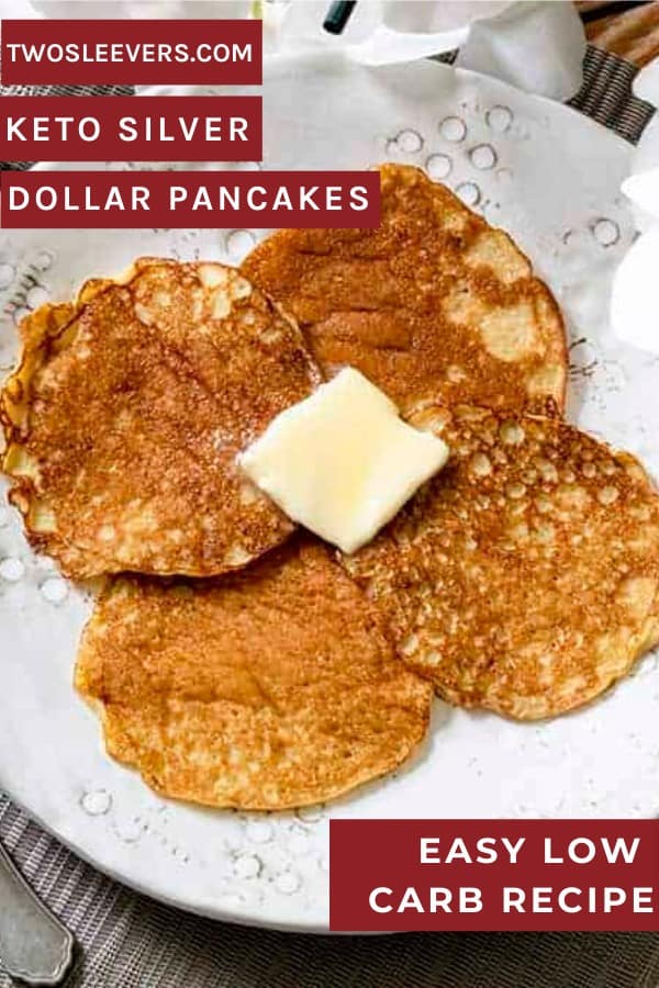 The BEST Keto Silver Dollar Pancakes | An Easy Keto Breakfast