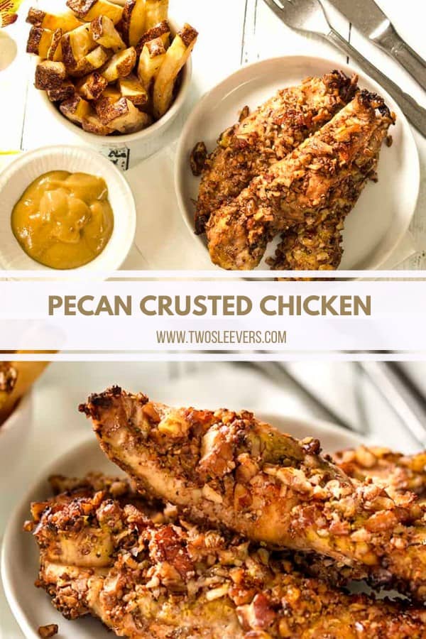 Pecan Crusted Chicken | Low Carb Pecan Chicken Recipe