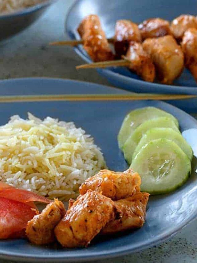 Air Fried Persian Chicken Kabob - TwoSleevers
