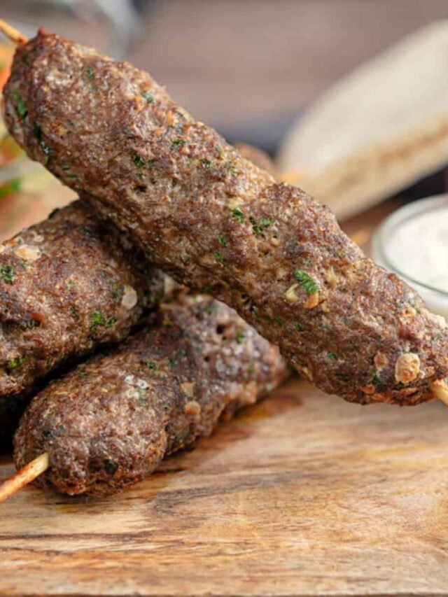 Air Fryer Kofta Kabab Recipe Low Carb - TwoSleevers