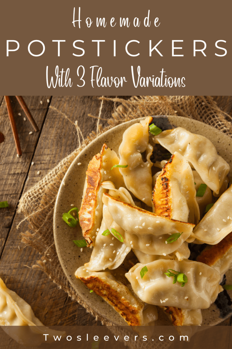 Potstickers Recipe | How To Make Pot Stickers + 3 Variations