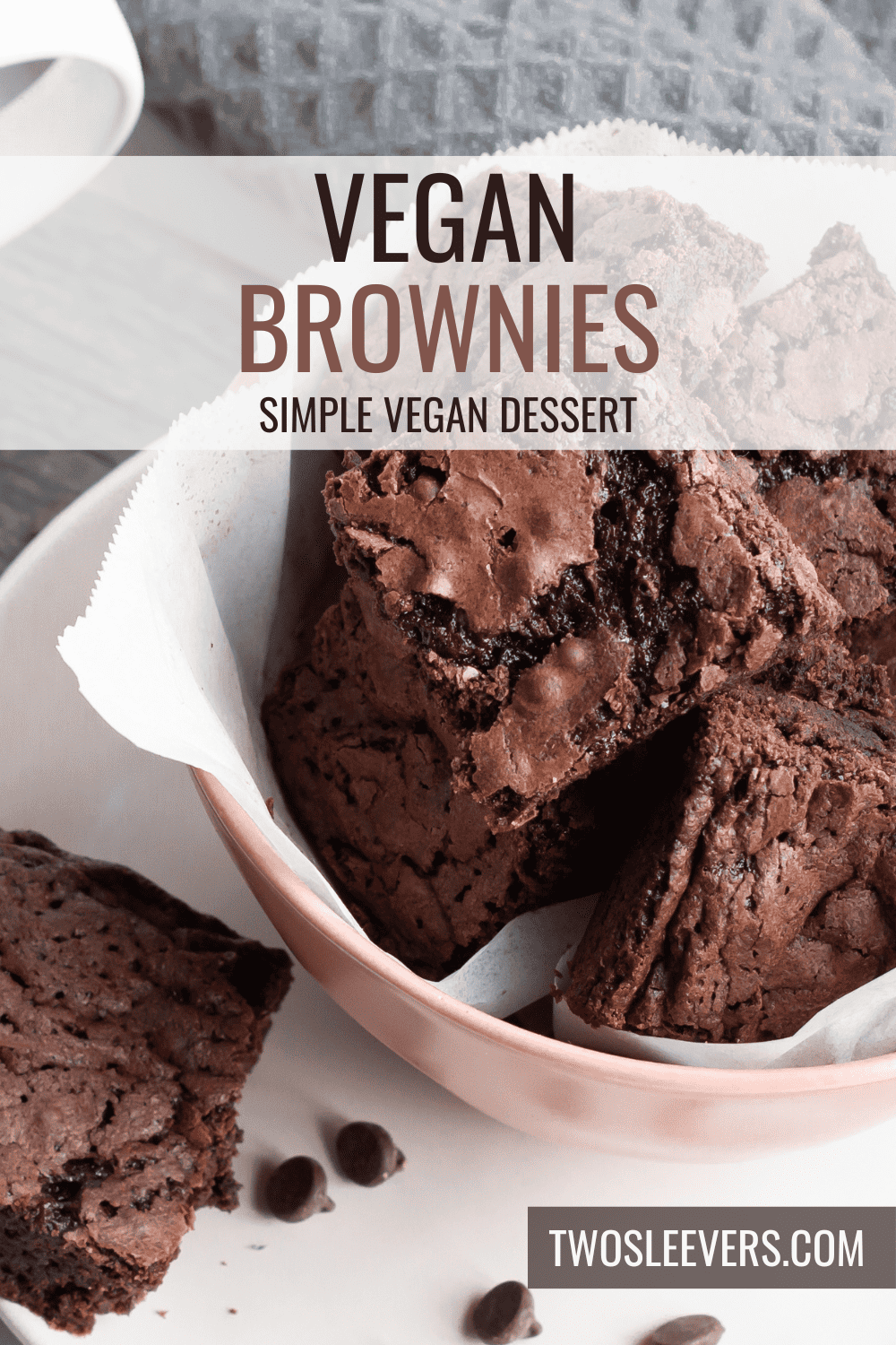 Vegan Brownies Recipe | The Best Vegan Homemade Brownies