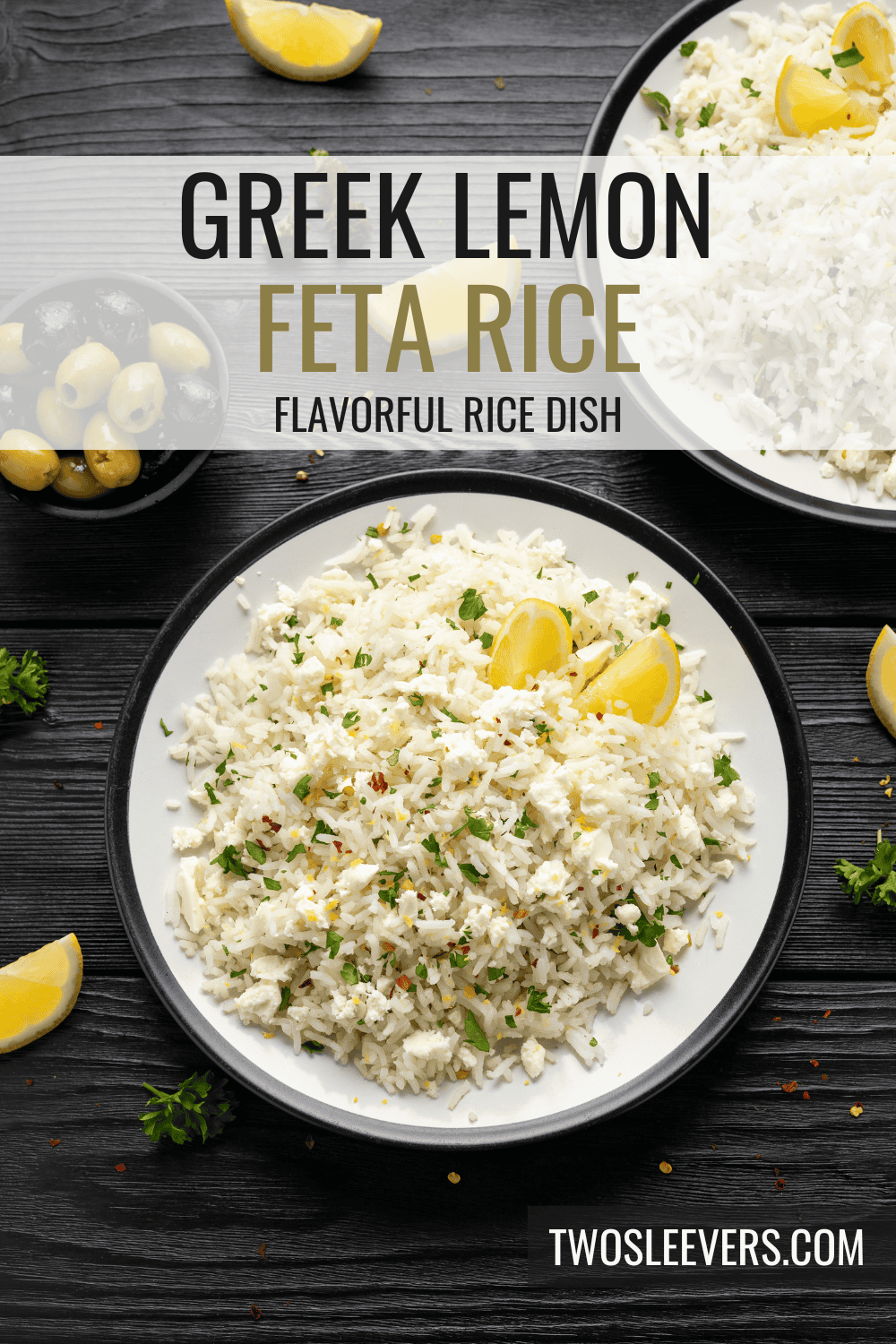 Greek Rice Recipe | Lemon Greek Rice - TwoSleevers