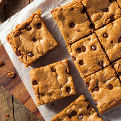Chocolate Chip Cookie Bars | Simple Cookie Bar Recipe