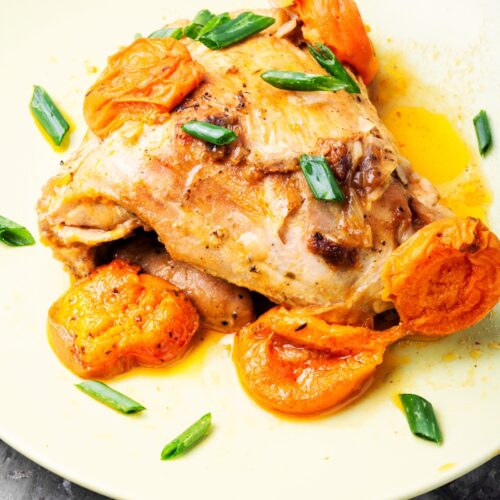 Apricot Chicken Recipe | Easy Sticky Apricot Chicken - TwoSleevers